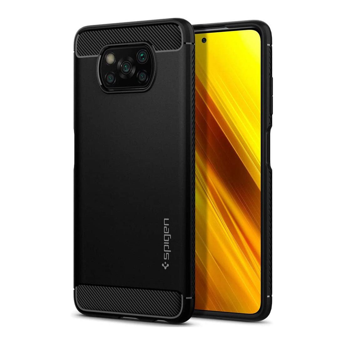 USA Premium Case Anti caídas Xiaomi Poco X3 - Spigen Rugged Armor – Dastore