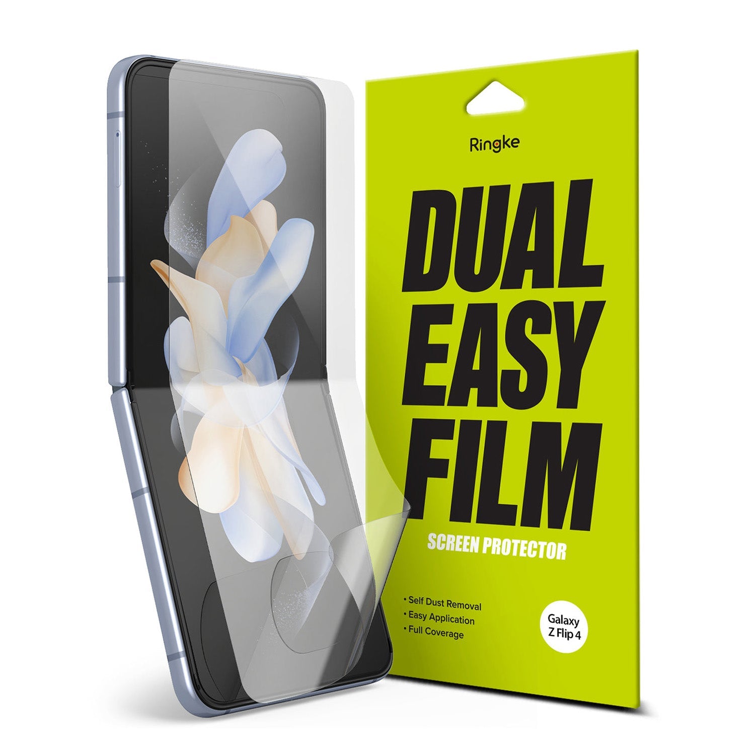 Premium Mica de goma Ringke Galaxy Z Flip 4 (Contiene 2 Unidades) – Dastore